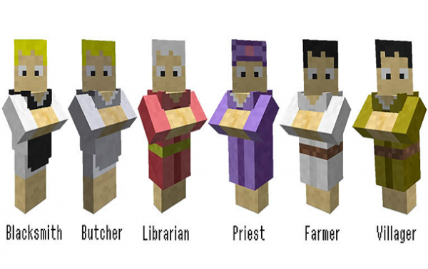 Top Five Minecraft Villager Textures | WORDPUNCHER'S VIDEO GAME EXPERIENCE
